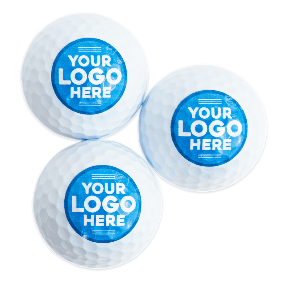 Custom Printed Golf Balls, Sleeve of 3 or One Dozen - Buffalo BottleCraft