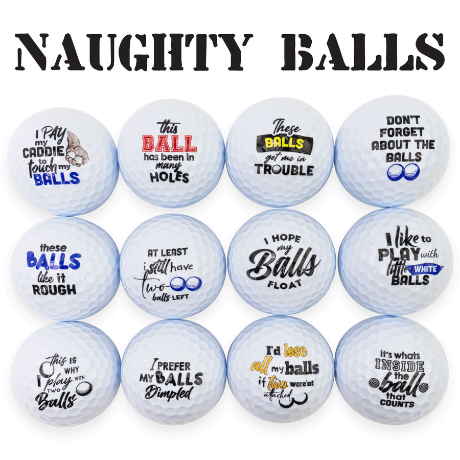 Naughty Balls, Novelty Golf Balls, Funny Golf Balls, Bachelor Party Gi ...