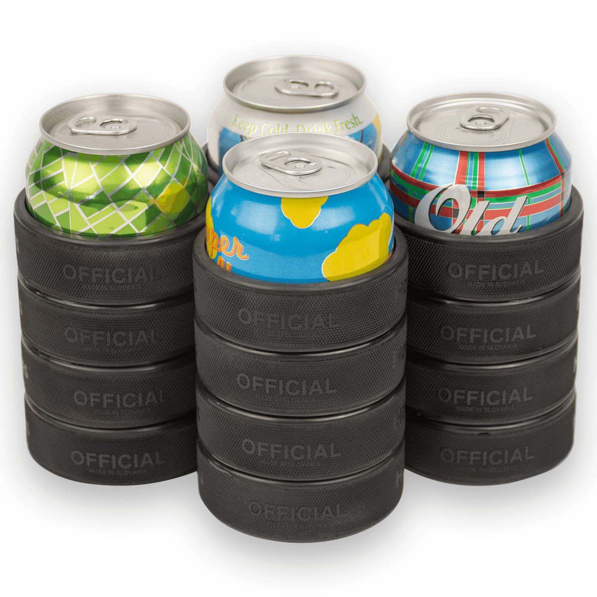 Hockey Puck Can Cooler, Puck Coozie - Buffalo BottleCraft